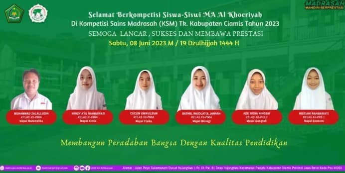 KSM MA Al-Khoeriyah 2023 - MA AL-KHOERIYAH